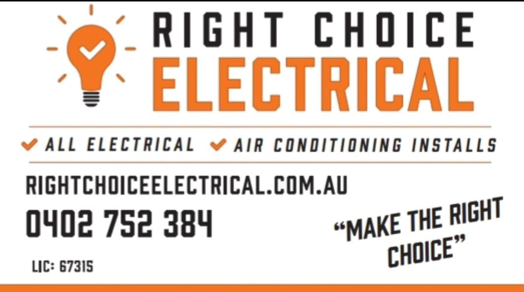 Contact Right Choice Electrical for all Sunshine Caost electrical work.